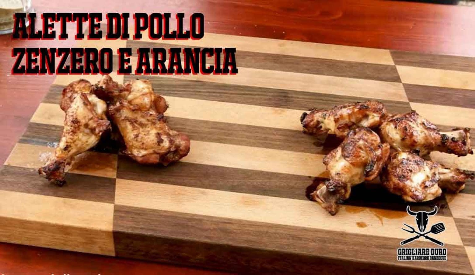 Ricetta: Alette di pollo marinate allo zenzero e arancia